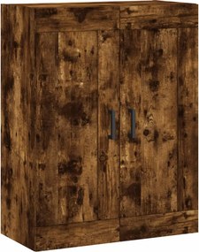 Skříň highboard kouřový dub 69,5 x 34 x 180 cm kompozitní dřevo 3199686