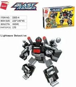 Qman Blast Ranger 3305-4 Světelný strážce / Stavebnice / 170 dílků / o