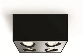 LED Bodové svítidlo Philips Box 50494/30/P0 černé