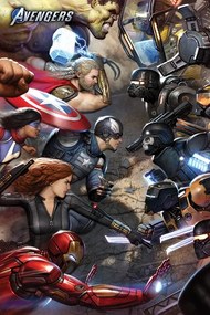 Postershop Plakát - Avengers Gamerverse (Face Off)