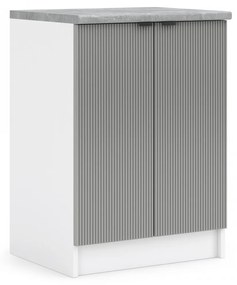 Kuchyňská skříňka spodní 60 cm - LAM D60 2D - Dvířka NELA