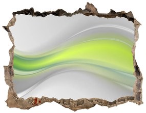 Wallmuralia Samolepící díra zeď 3D Abstrakce vlny 95x64 cm