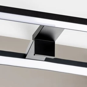 Aigostar - LED Koupelnové osvětlení zrcadla LED/8W/230V 4000K 40 cm IP44 černá