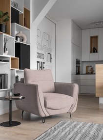 Eltap Křeslo Silva 1F Materiál a barva potahu: Gojo 101 - růžová