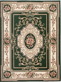 Chemex Moderní koberec Atlas - orientální 6 - zelený Rozměr koberce: 70x130 cm
