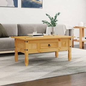 Konferenční stolek z mexické borovice Corona 100x55x44 cm 243736