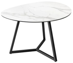 Massive home | Konferenční stolek MARVELOUS WHITE 70 CM keramika