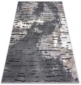 Moderní koberec COZY 8876 Rio Strukturální, dvě úrovně rouna šedá velikost 200x290 cm | krásné koberce cz