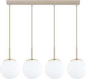 BRILAGI - Lustr na lanku MILO 4xE27/60W/230V béžová/zlatá