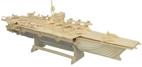 Woodcraft Dřevěné 3D puzzle Letadlová loď
