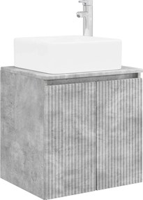 Sada koupelnového nábytku 5 ks Betonově šedá 33 x 34,5 x 100 cm 3405996
