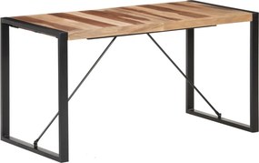 Jídelní stůl 140 x 70 x 75 cm masivní dřevo 321540