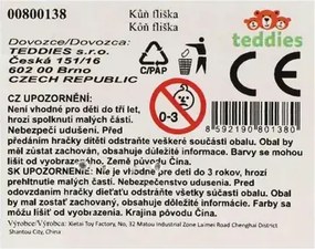TEDDIES Česací jednorožec s hřebenem / Fliška / 14 cm / od 3 let