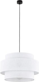 TK Lighting Calisto závěsné svítidlo 1x15 W bílá 5095