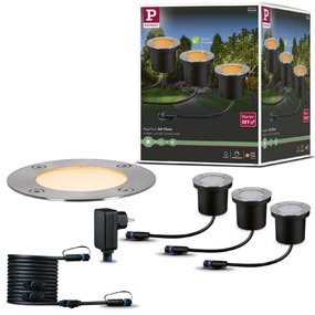 Paulmann 94717 Plug&Shine základní set zápustných venkovních svítidel 3x4,5W 2200K LED, IP67