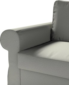 Potah na pohovku IKEA Backabro 2-místná, rozkládací barva šedá látka pletený vzor