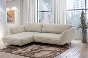 XXXLutz ROHOVÁ SEDAČKA, textil, pískové barvy MID.YOU - Sedací soupravy - 000694008607