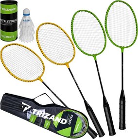Badmintonová sada v pouzdře - 8 dílů Trizand