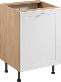 SORENTO pb | dolní skříňka D60 s dvířky | 60 cm | LEVÁ | puccini/bílá