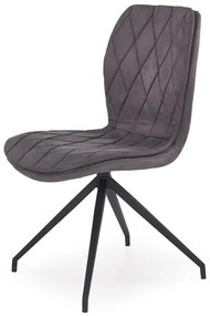 Jídelní židle Malvina (šedá). 796574