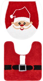 Livarno® Sada vánočních koupelnových předložek, 2dílná (Santa Claus)