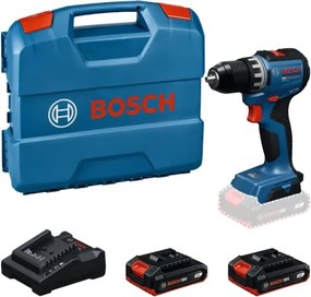 Bosch AKU vrtací šroubovák GSR18V-52, 2×18V 2.0Ah v L-Case 06019S0025