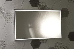 Sapho LUMINAR zrcadlo s LED osvětlením v rámu 900x500mm, chrom NL559