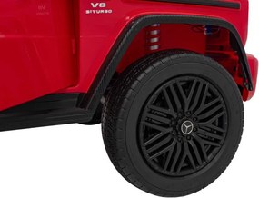 Elektrické autíčko Mercedes Benz G63 AMG XXL červené