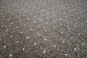 Kusový koberec Udinese hnědý (Varianta: 120 x 170 cm)