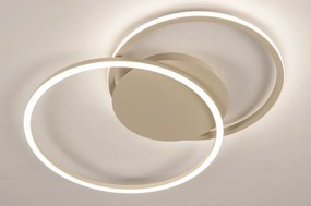 Stropní stmívatelné LED svítidlo Omega 540 Taupe