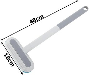 Verk Group Kartáč na čištění oděvů odstraňovač oděvů myčka oken myčka vlasů 4 v 1