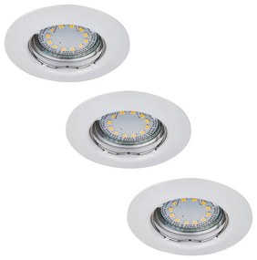 Rabalux | Rabalux 1046 - SADA 3xLED Podhledové svítidlo LITE 3xGU10-LED/3W/230V | RL1046