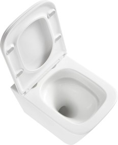 Erga Mery+, závěsná WC mísa 515x360x360mm, Rimless Tornado 2 + toaletní sedátko s pomalým zavíráním, bílá, ERG-V03-MERY-TO2-WH