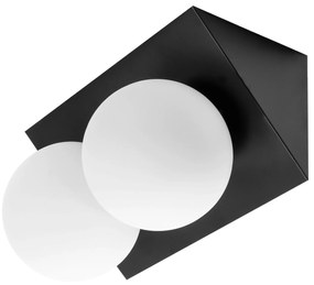 Toolight, nástěnné svítidlo 2xE27 APP1229-2W, černá matná, OSW-40118