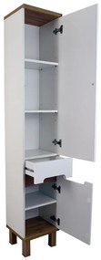 BPS-koupelny Doplňková koupelnová skříňka vysoká Orion W V 35 P/L