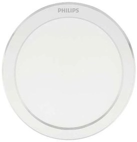 Philips 8719514250161 led zápustné bodové svítidlo diamond cut 1x17w | 1600lm | 3000k - eyecomfort, bílá