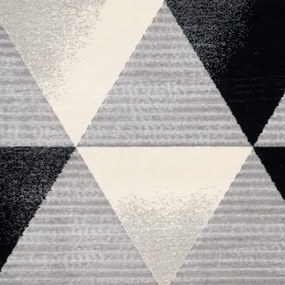 Vopi | Kusový koberec Girona 2061 681 black - 68 x 110 cm