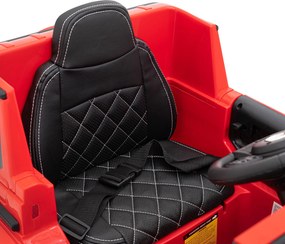 Ramiz Elektrické auto Mercedes AMG G63 pro děti červené + dálkové ovládání