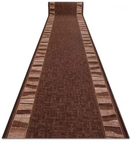 Běhoun pogumovaný LINEA 44 hnědý Šíře: 100 cm