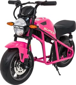Elektrická motorka SUPERMOTO růžová