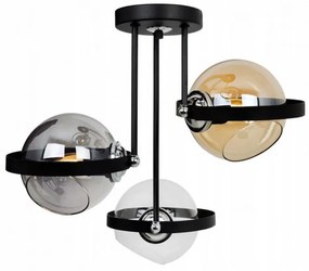 Modernistická stropní lampa s dekorativními prvky