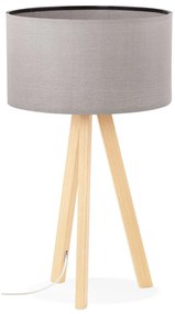 Kokoon Design Stolní lampa Trivet Mini Barva: šedá/přírodní