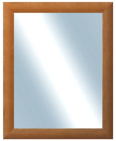 DANTIK - Zarámované zrcadlo - rozměr s rámem cca 40x50 cm z lišty LEDVINKA světle hnědá (1440)