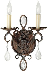 XXXLutz NÁSTĚNNÉ SVÍTIDLO, 22,9/22,9/29,8 cm Elstead Lighting - Online Only svítidla - 009093075401