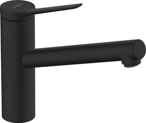 Hansgrohe Zesis M33, páková kuchyňská baterie 150, 1jet, černá matná, HAN-74802670