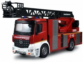 Rc auto amewi mercedes-benz arocs s žebříkem a stříkačkou