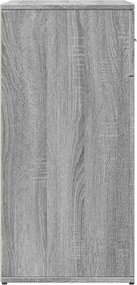 Příborníky 2 ks šedé sonoma 79 x 38 x 80 cm kompozitní dřevo 3276621
