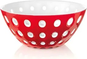 Guzzini LE MURRINE červená, bílá / Mísa / Akrylát / 25 cm