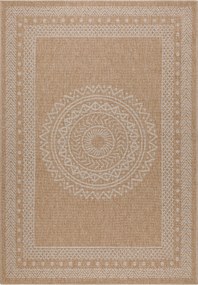 Ayyildiz, Kusový koberec Dhaka 8714 Beige, 80x150, béžová, chodba / předsíň