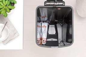 Brabantia Pedálový koš StepUp 40L šedý